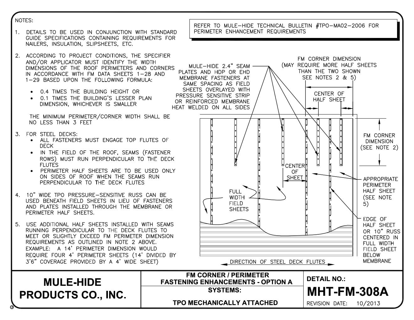10" TPO Pressure-Sensitive RUSS