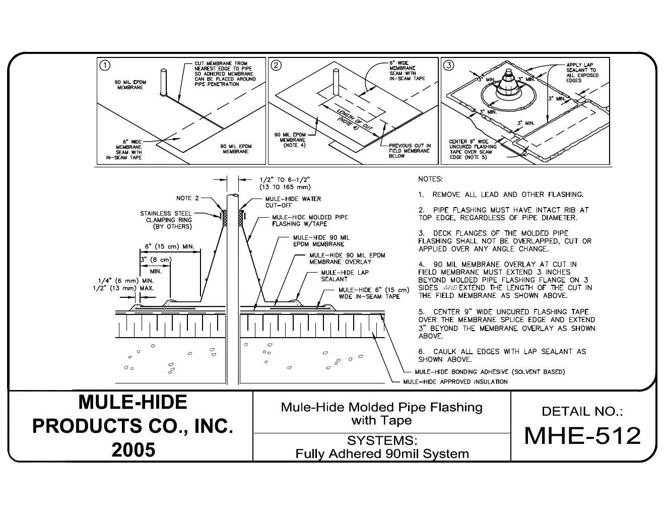 Premolded EPDM Pipe Boots