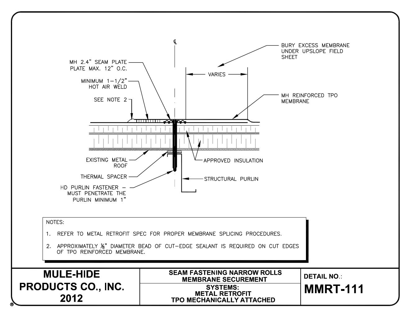TPO T-Joint Patches